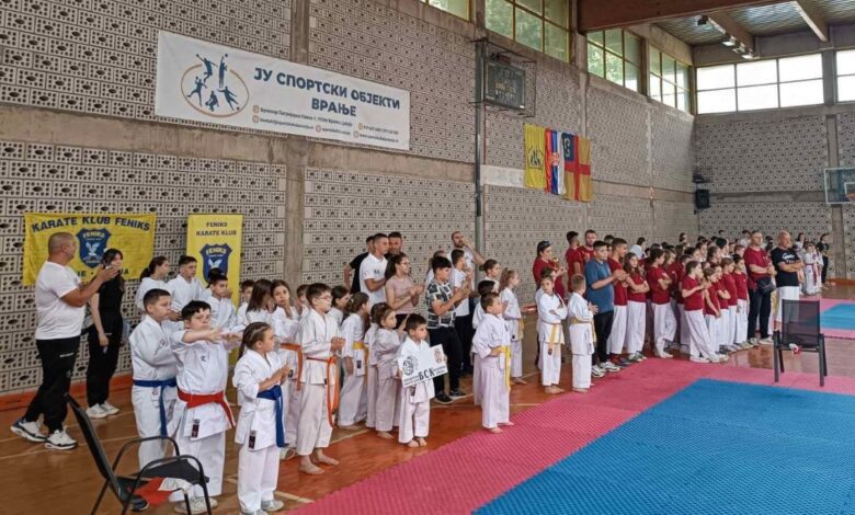 U Vranju održan Internacionalni karate turnir – BUDITE U TOKU